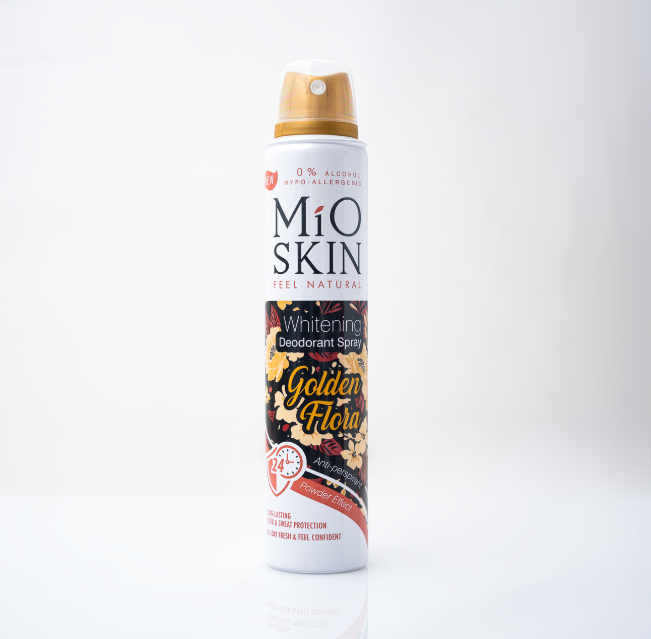 Mio skin Golden Flora Deodorant Spray 200ml مايو سكن سبراي مزيل عرق ...